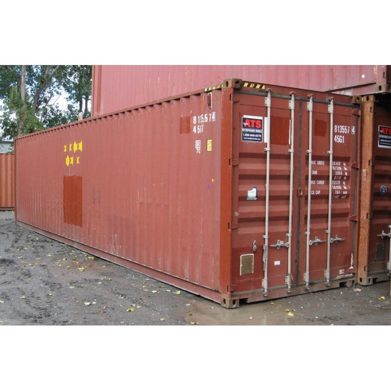 Used 45 foot high cube pallet wide container (Class B)