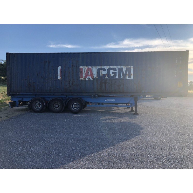 Used 40 foot high cube pallet wide container (Class C)